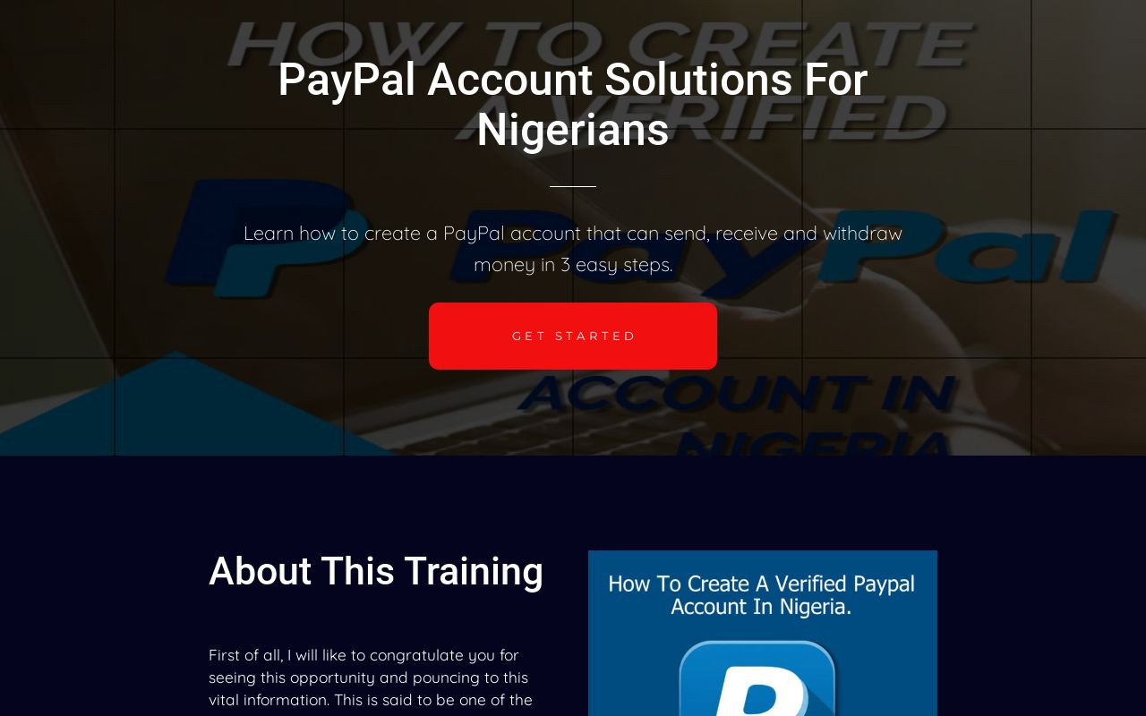 Paypal Accounts Blueprint